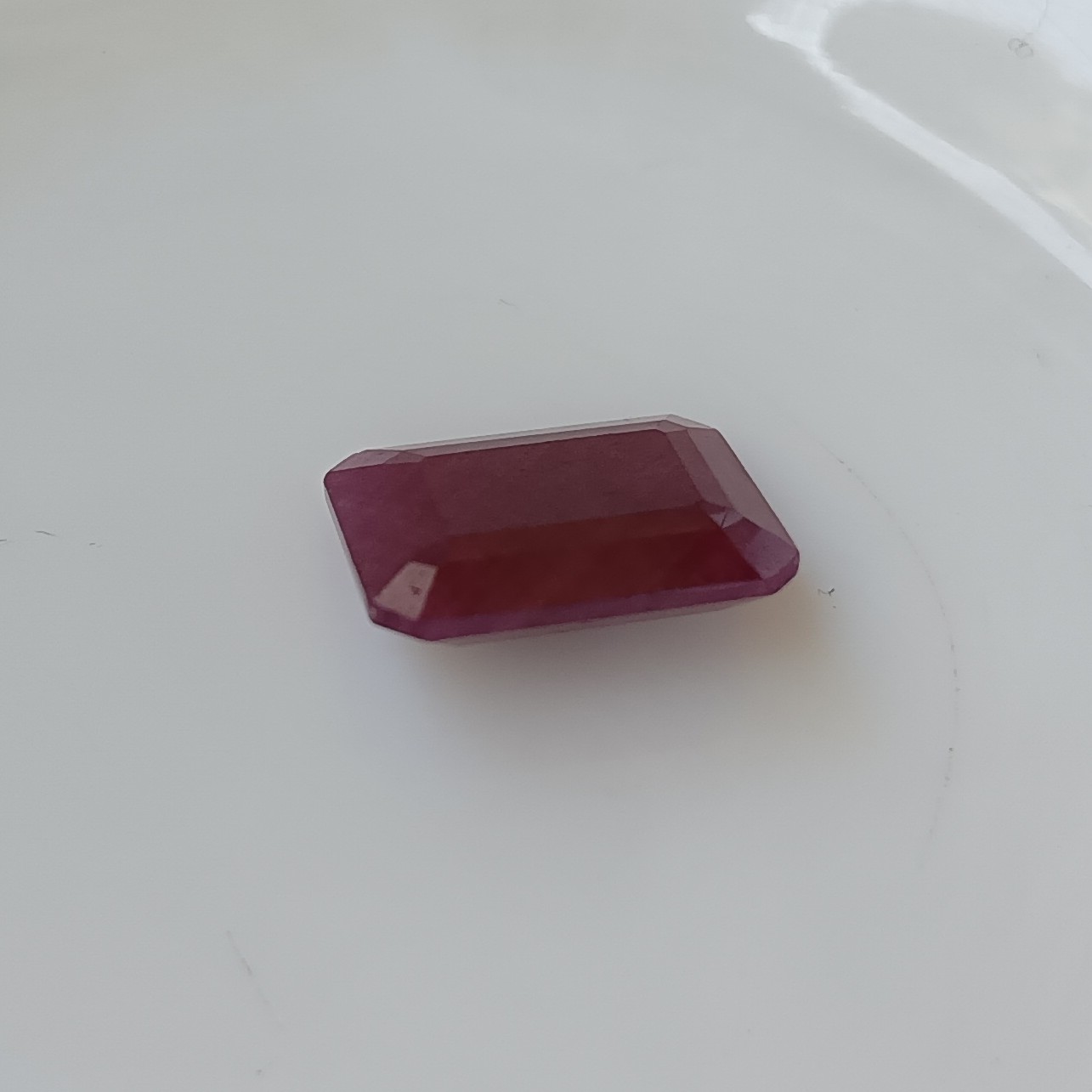 Ruby Indian 3.77 Carat, Product code: RB505. Rudraksha beads of Nepal ...