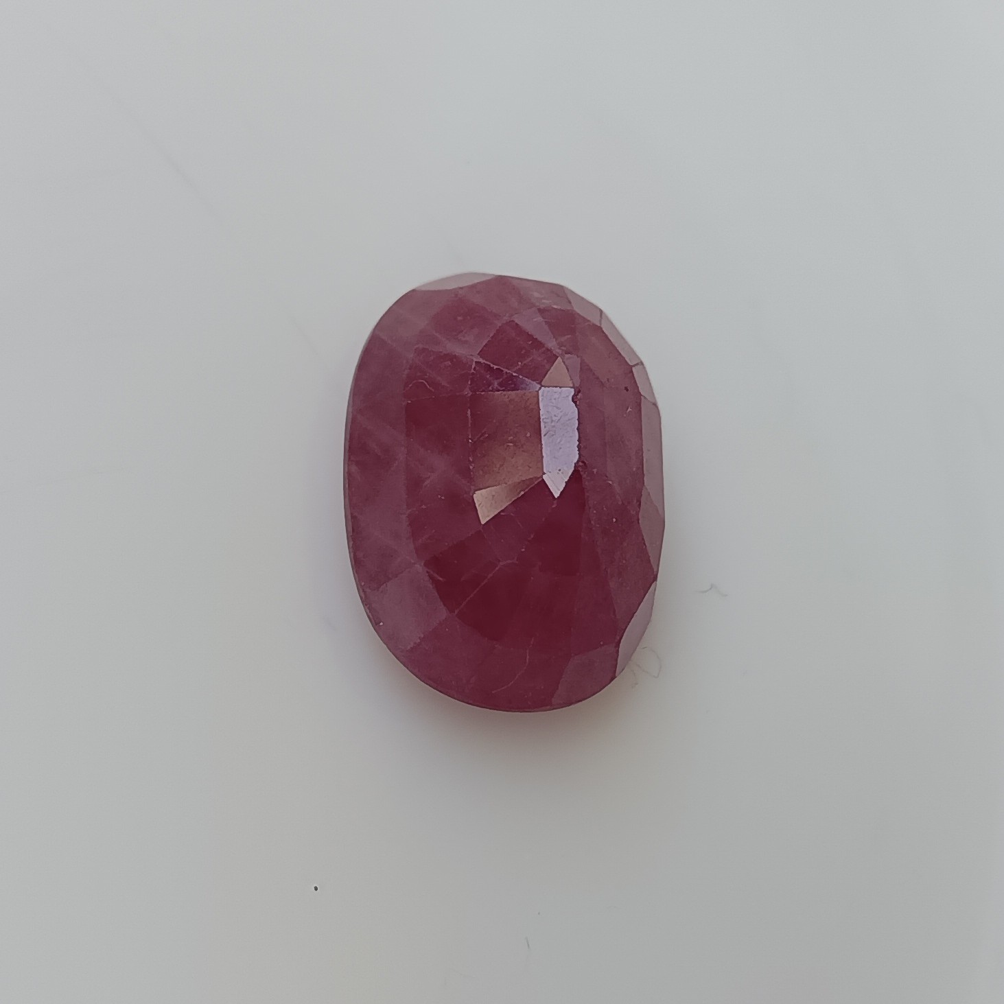 Ruby Indian 10.78 Carat, Product code: RB506. Authentic Rudraksha Beads ...