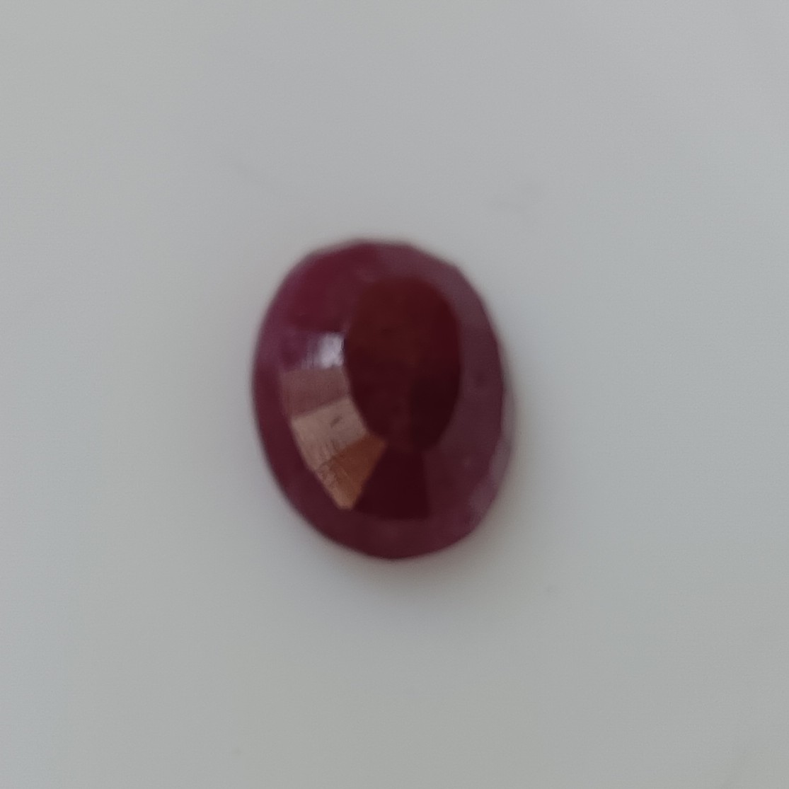 Ruby Indian 4.66 Carat, Product code: RB508. Authentic Rudraksha Beads ...