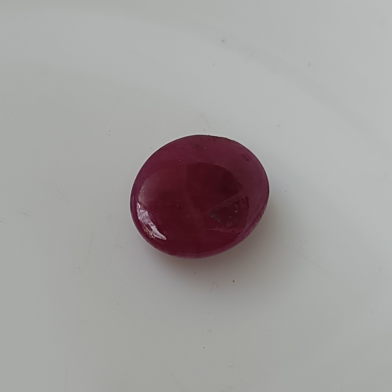 Ruby Indian 8.15 Carat, Product code: RB510. Authentic Rudraksha Beads ...