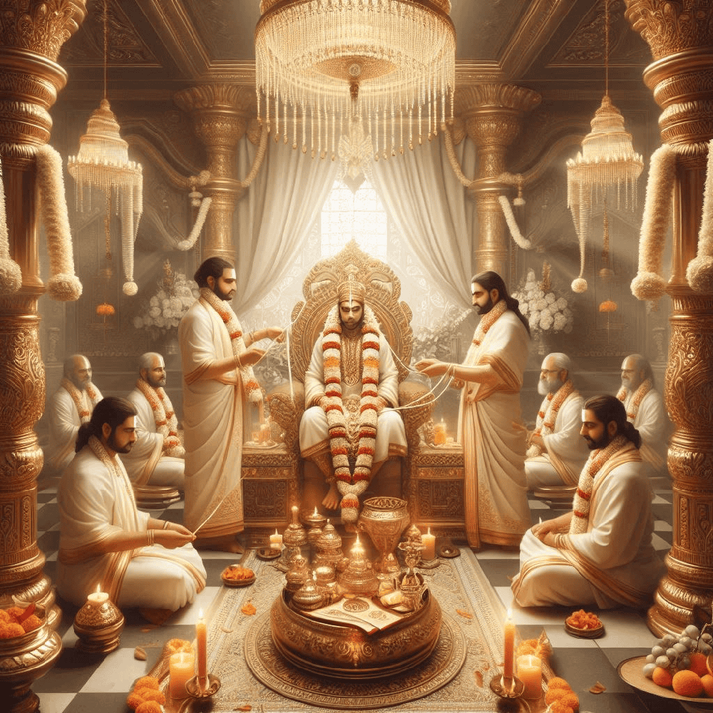 The Sacred Thread Ceremony: A Symbol of Spiritual Growth. Authentic ...