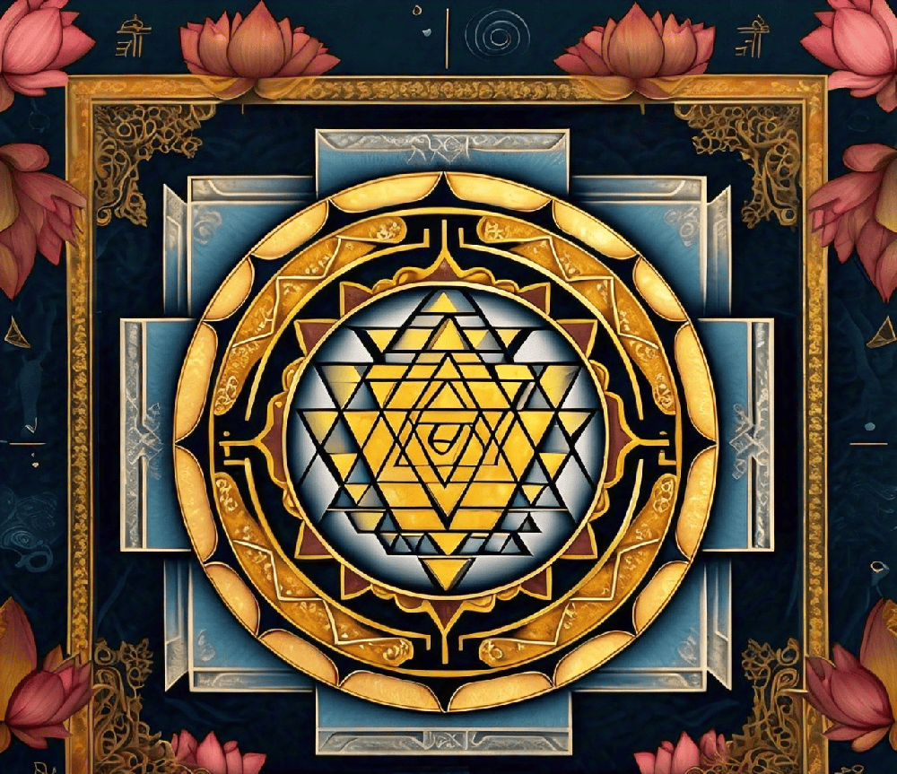 Sri Yantra - The Ultimate Symbol of the Universe. Authentic Rudraksha ...